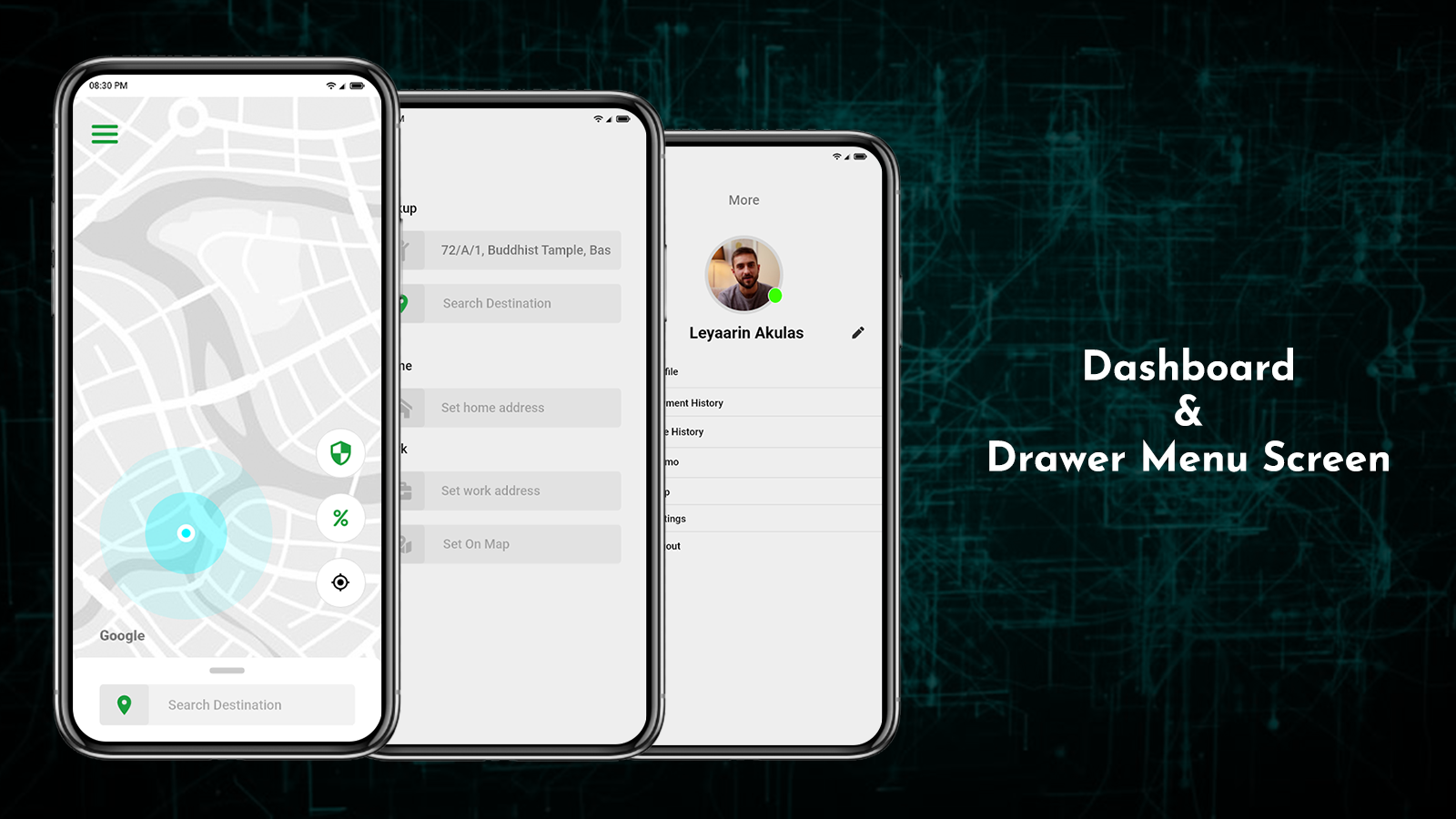 xRide - Modern Bike Ride Sharing Flutter App by AppDevsX | CodeCanyon